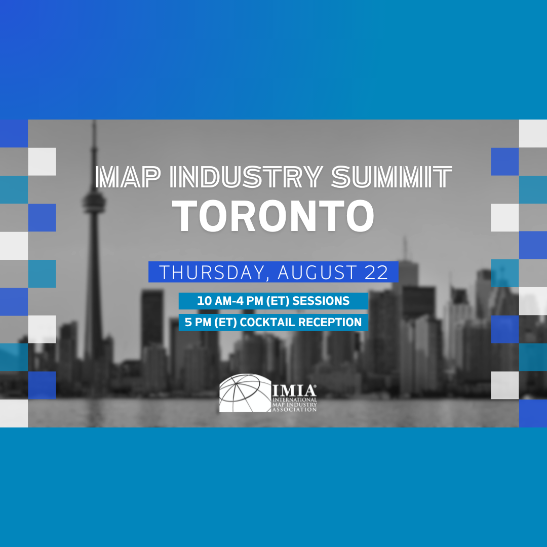 Map Industry Summit Toronto: August 22, 2024