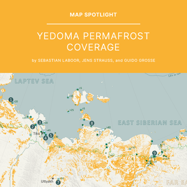 Map Spotlight: Yedoma Permafrost Coverage by Sebastian Laboor, Jens ...
